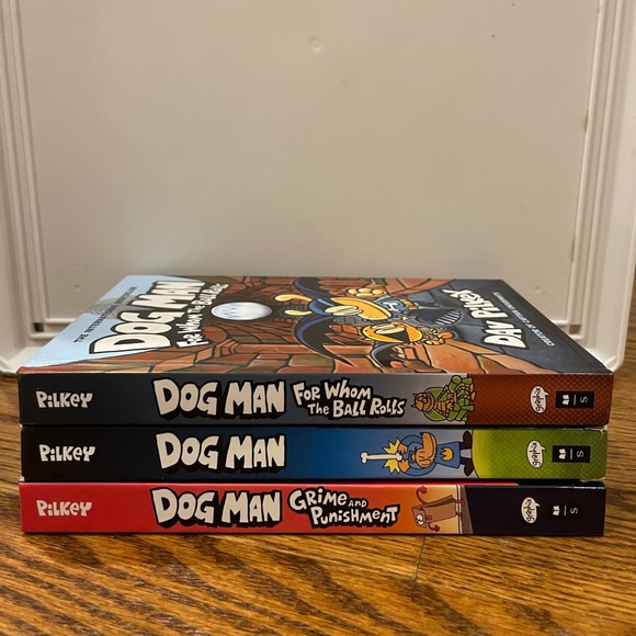 Other | Dog Man Book Bundle By Dav Pilkey | Poshmark